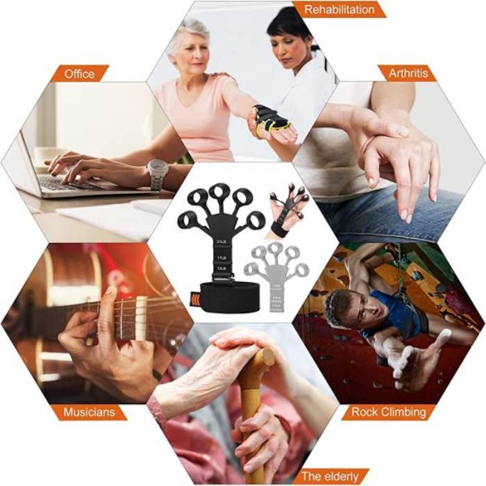کش تقویت انگشت و عضلات دست اورجینال گریپستر Gripster Finger Exerciser