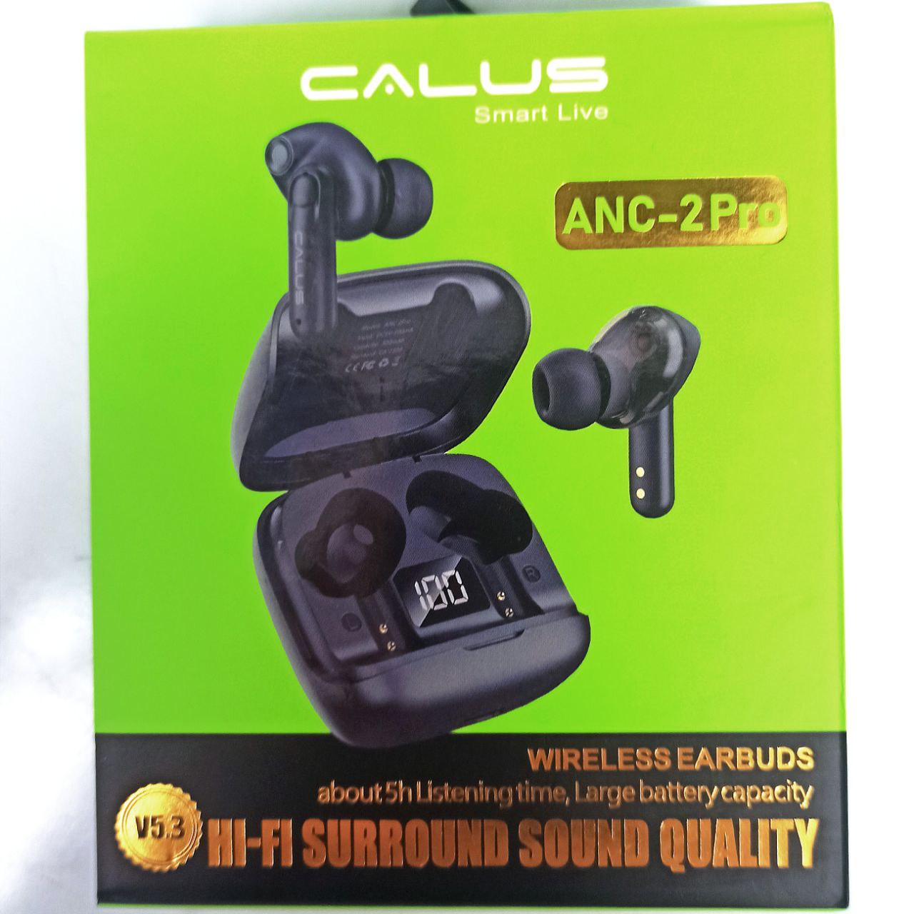 هندزفری بلوتوثی کالوس مدل ANC-2Pro Calus ANC-2Pro | Bluetooth Airpods - بازرگانی ماکسیس-ایران ماکسیس