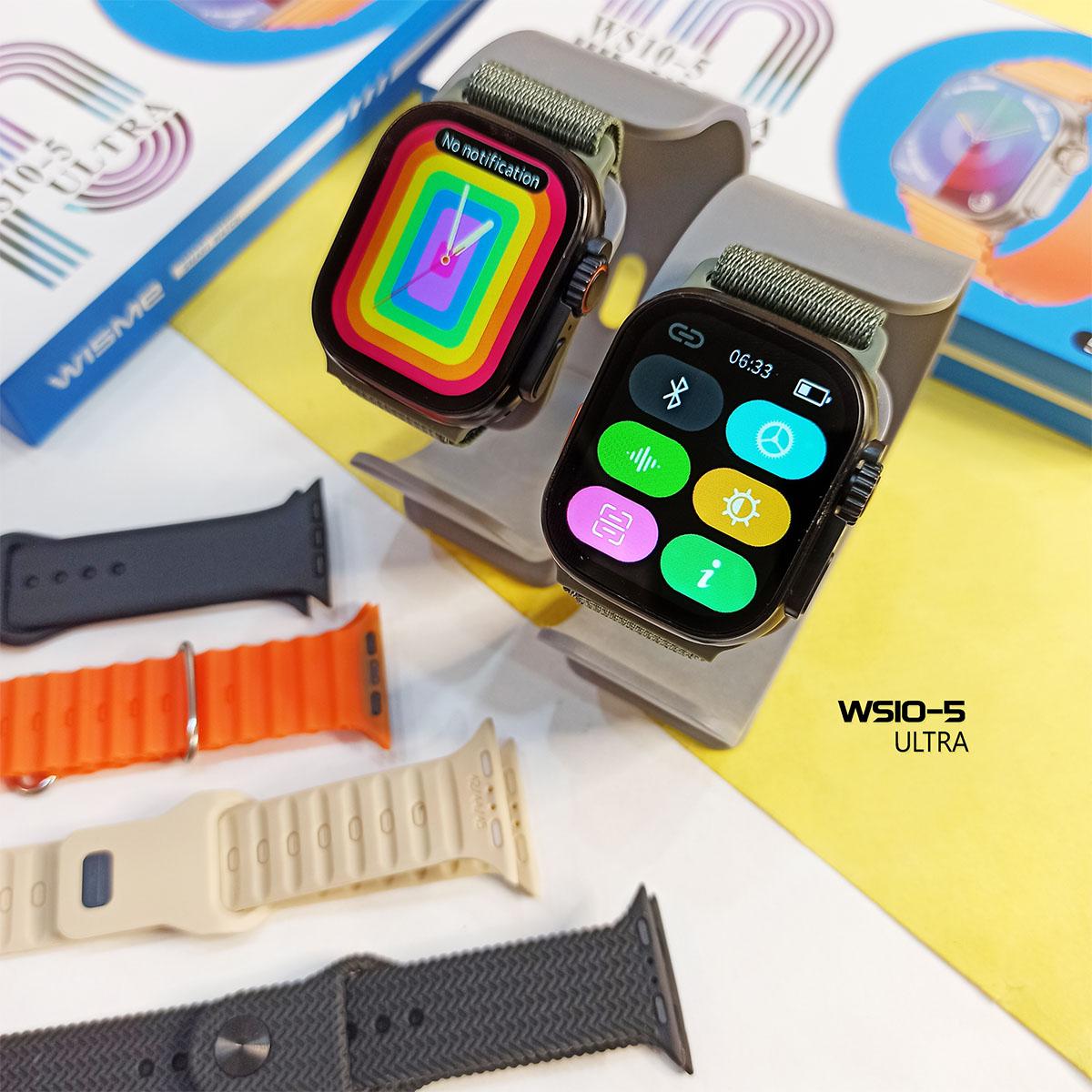 ساعت هوشمند مدل WISME | WS10-5 Ultra smart watch - بازرگانی ماکسیس-ایران ماکسیس