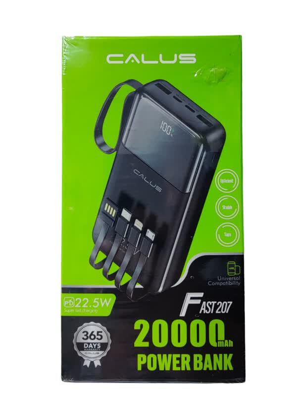 پاوربانک کالوس 20000 مدل CALUS 20000 mah Power Bank | 207 Fast ...